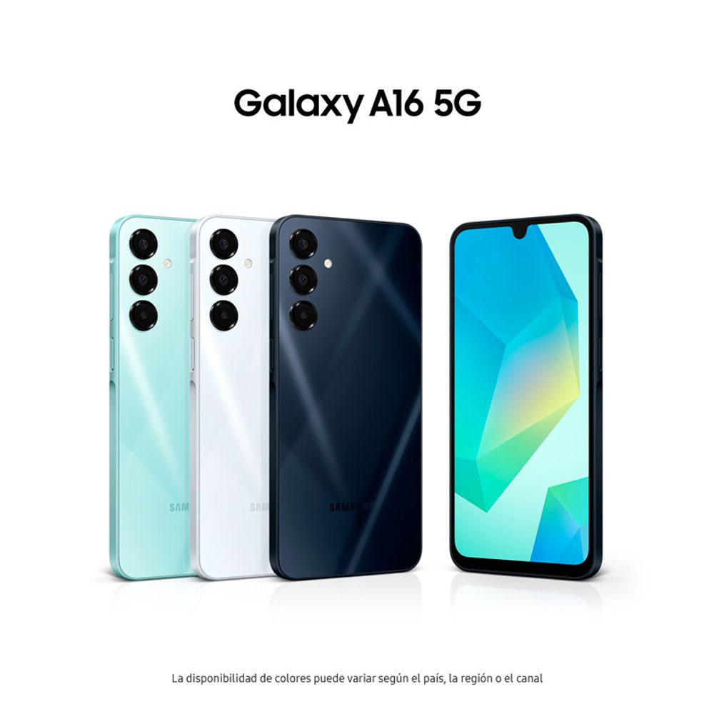 CELULAR SAMSUNG GALAXY A16 BLUE BLACK - electronicamegatonesrl